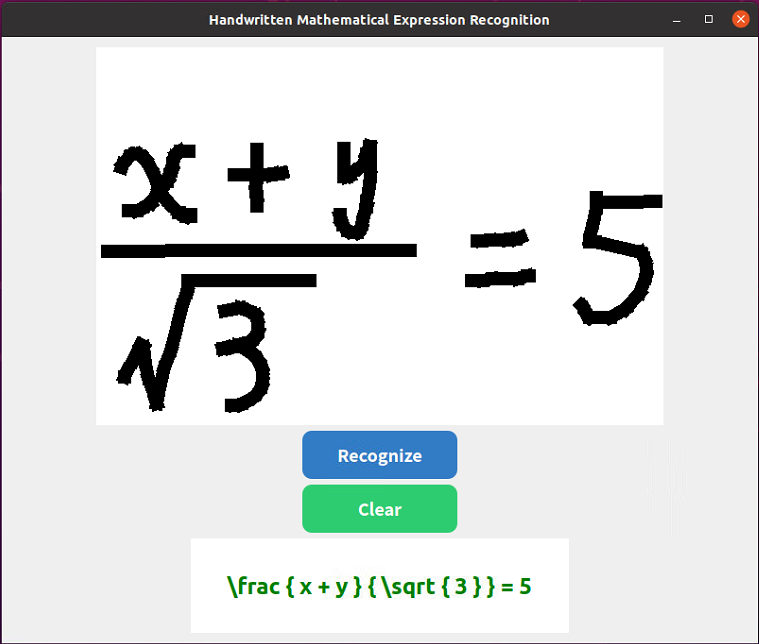 Handwritten Mathematical Expression Recognition via GCAttention-Based ...